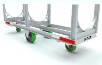 Bar Handling Truck - Steel Cradle: Material Handling Equipment